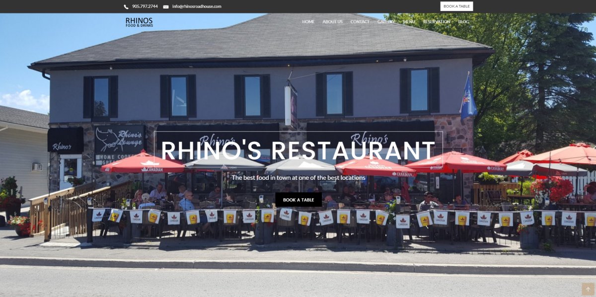 Rhino's Roadhouse Restaurant - Bewdley, ON - Great Food